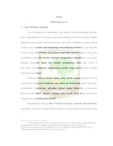 PELAKSANAAN DIVERSI PADA TAHAP PENUNTUTAN DI KEJAKSAAN NEGERI PARIAMAN TERHADAP TINDAK PIDANA ...